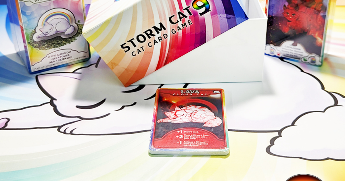 Storm Cat 9 by Storm Cat 9 - Quick Box Opening Video! - Gamefound