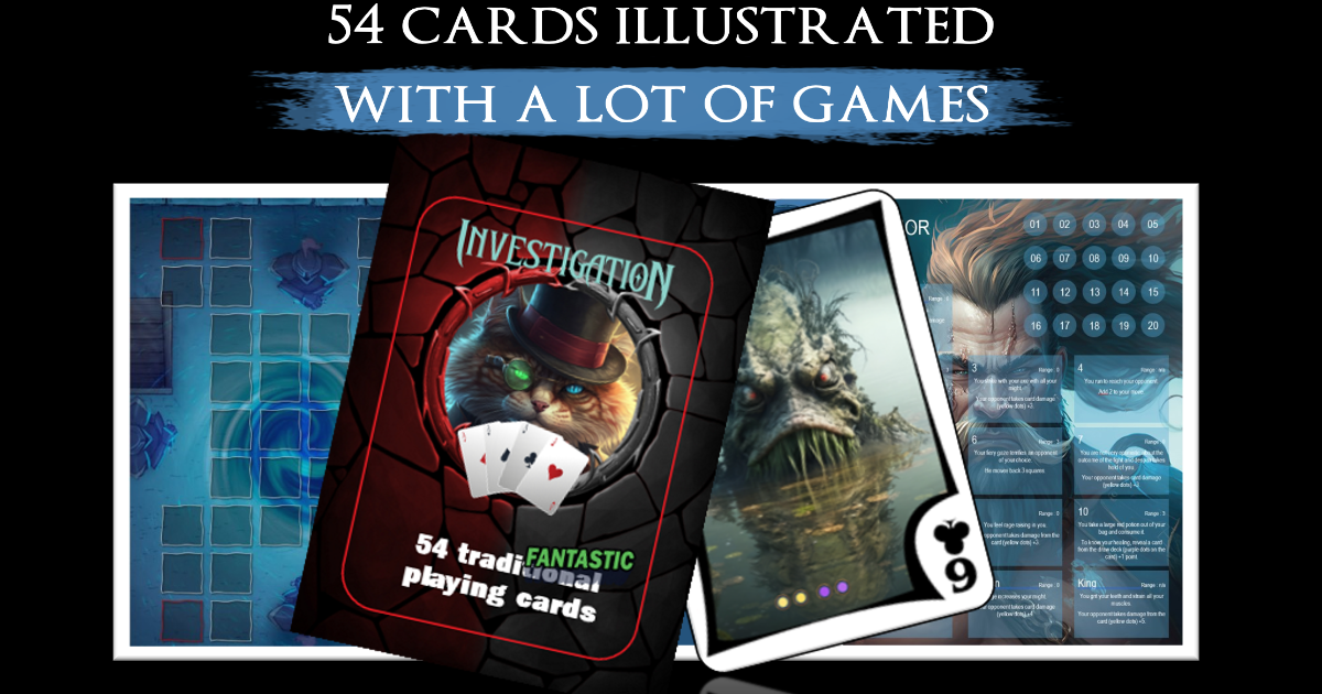 RPG Cards Game / Jeu de cartes RPG by RPG Board Game - Gamefound