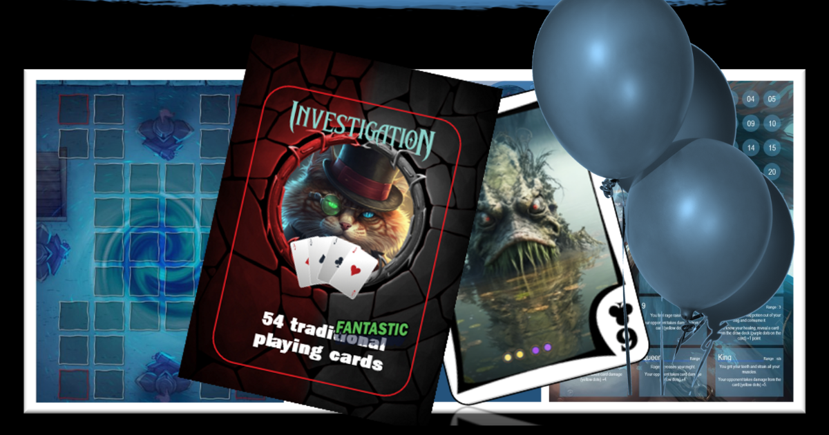 RPG Cards Game / Jeu de cartes RPG by RPG Board Game - Goal achieved ...