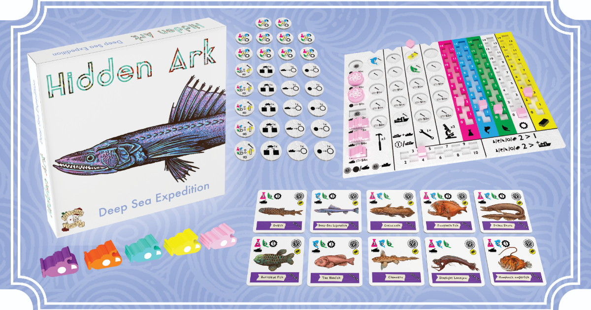 Hidden Ark: Deep Sea Expedition Expansion by All Or None Games - Your pledge - Gamefound