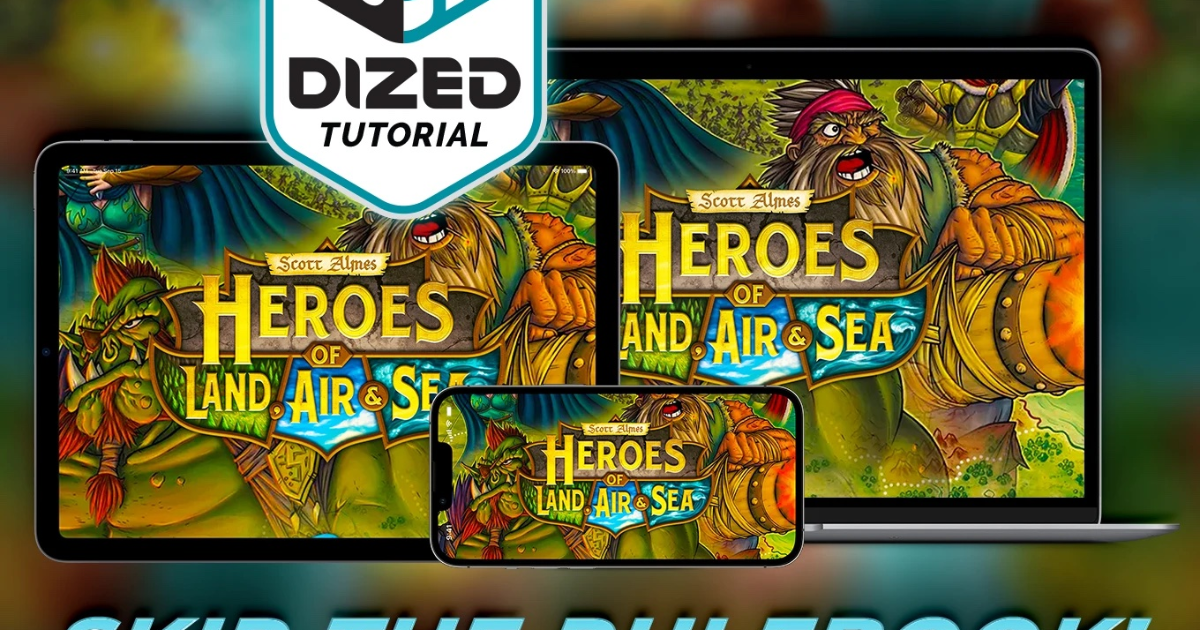 Heroes of Land, Air & Sea - Deluxe Reprint by Michael Coe - Gamelyn Games - Estimated Delivery ...