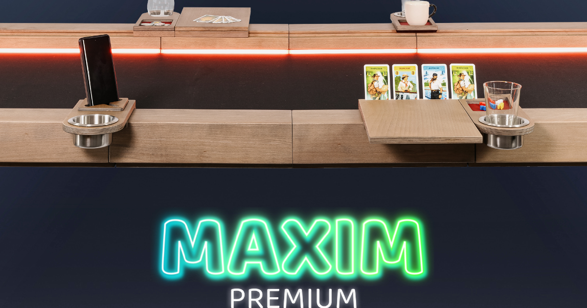 PlayMaxim: MAXIM Premium Board Game Table by Kapplex The Choice Of ...