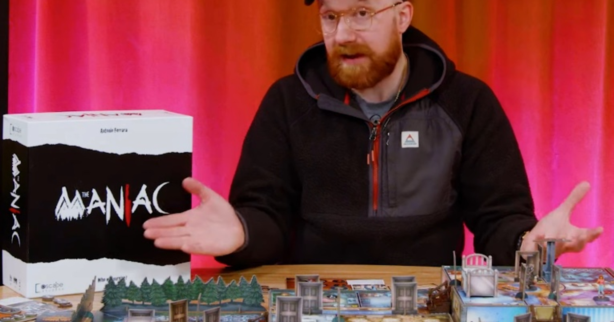 The Maniac by Escape Studios Games - Let's Play THE MANIAC | Board Game ...