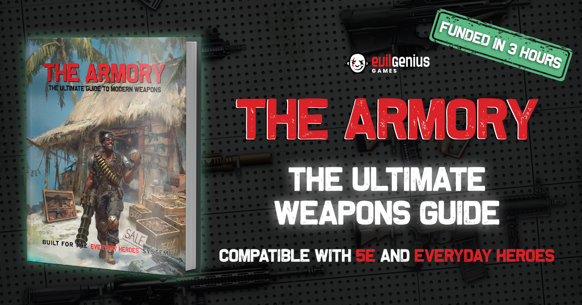 The Armory: The Ultimate Modern Weapons Guide by Evil Genius Games ...