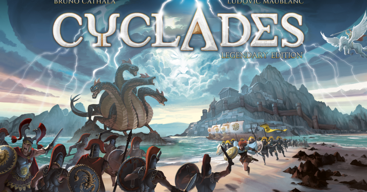 Cyclades Legendary Edition by Open Sesame Games - Gamefound