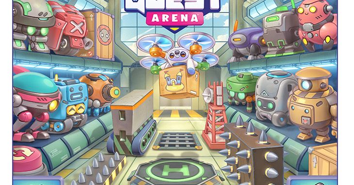 Robot Quest Arena: Bot Battle by Wise Wizard Games - Storage Box ...