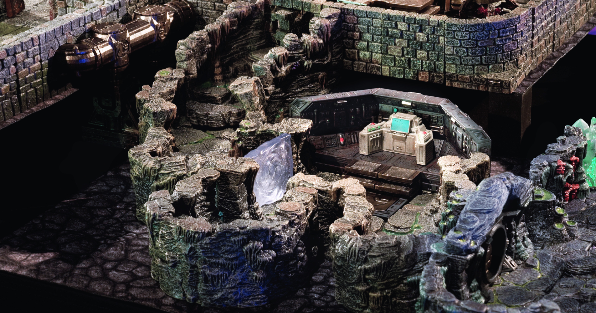 Starforged: Hand-painted Sci-Fi Terrain by Dwarven Forge by Dwarven Forge - Day 18 - Dome ...