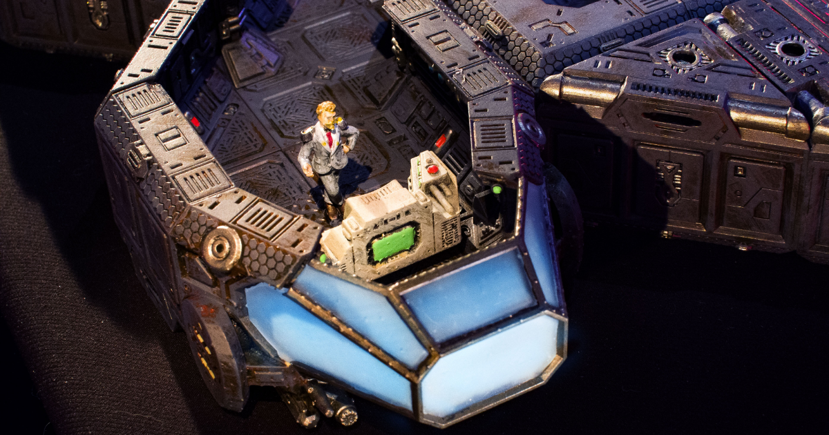 Starforged: Hand-painted Sci-Fi Terrain by Dwarven Forge by Dwarven Forge - Day 21 - Cockpit ...