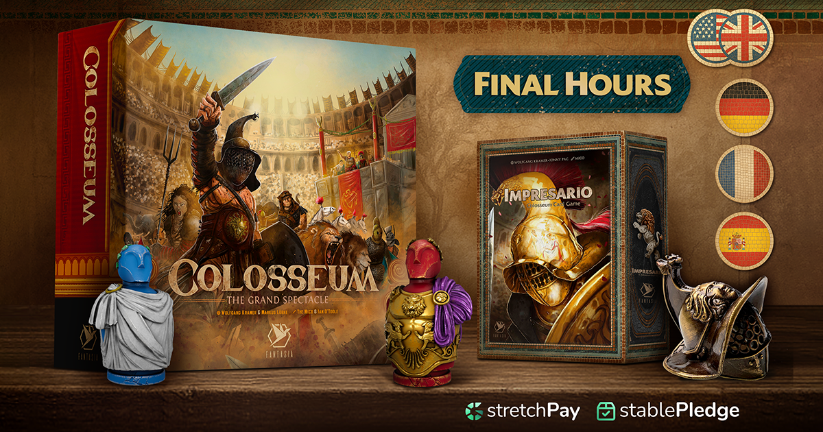 Colosseum: The Grand Spectacle by Fantasia Games - Gamefound