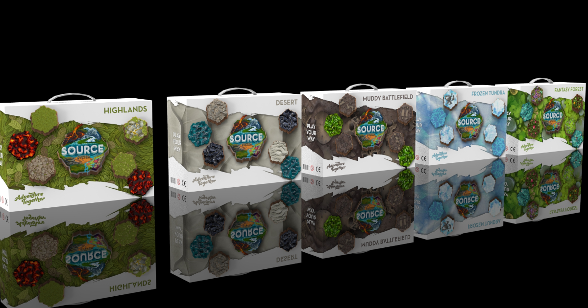 SOURCE and TimeStrike by Adventure Together Games - Manufacturing ...