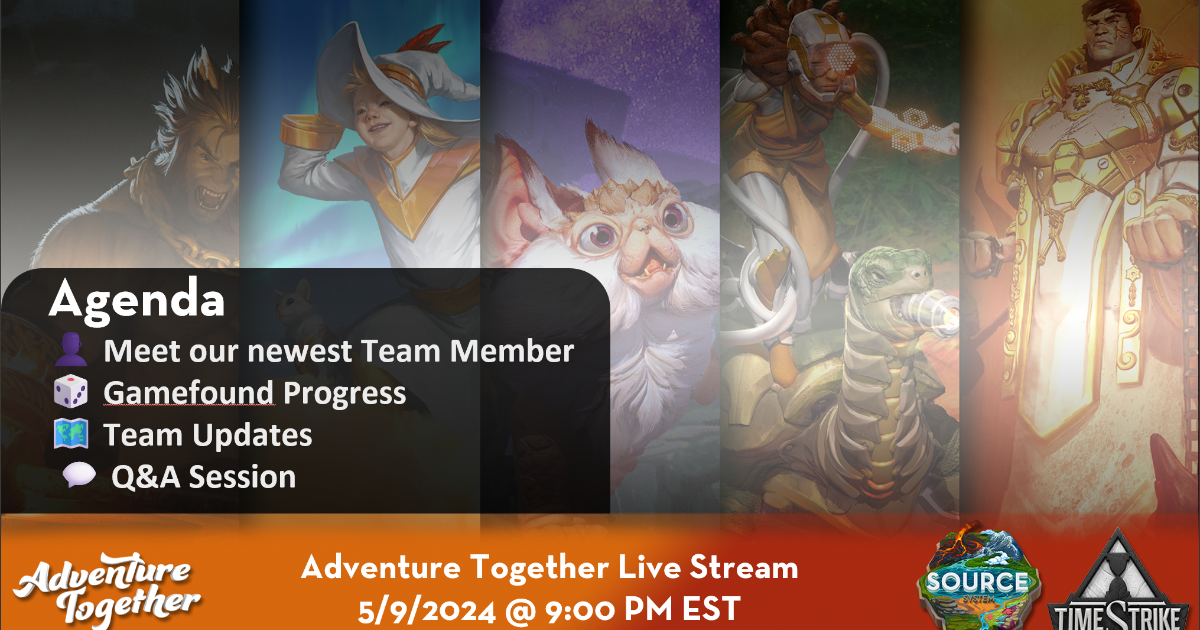 SOURCE and TimeStrike by Adventure Together Games - Adventure Together ...