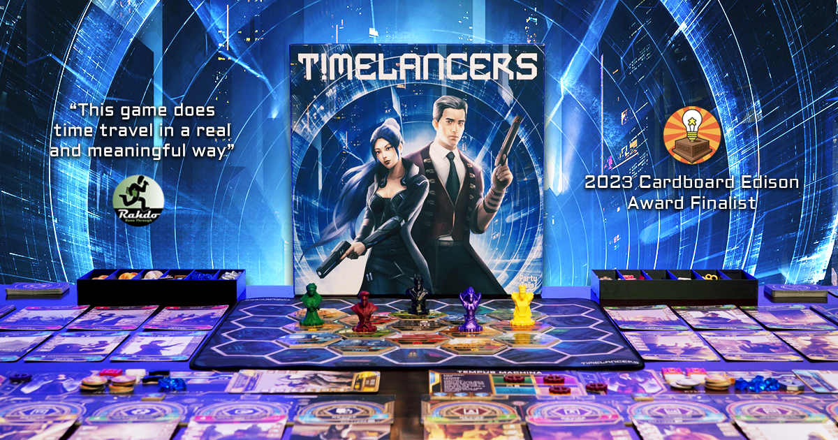 Timelancers - Time Travel Board Game by Party Tails - Gamefound