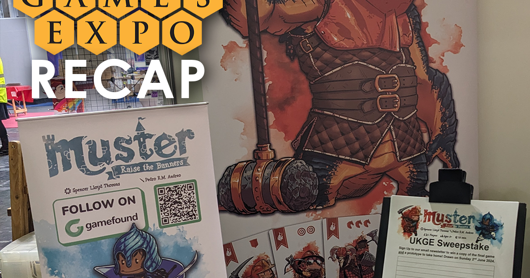 Muster: Raise the Banners by Play Monkey Games - UK Games Expo Recap ...
