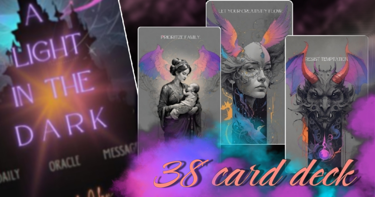 A light in the dark oracle cards by NIKKICLAY - Gamefound