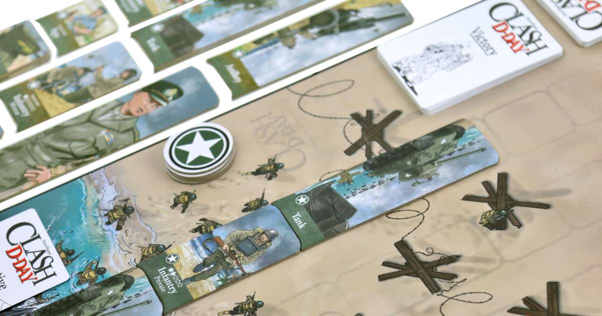 Clash - D-Day Special edition by Elwin Klappe - Shipping update - Gamefound