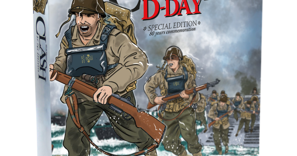 Clash - D-Day Special edition by Elwin Klappe - Shipping update - Gamefound