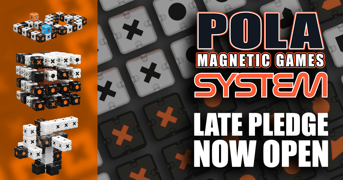 Pola Magnetic Games System by Blaster Light - Your pledge - Gamefound