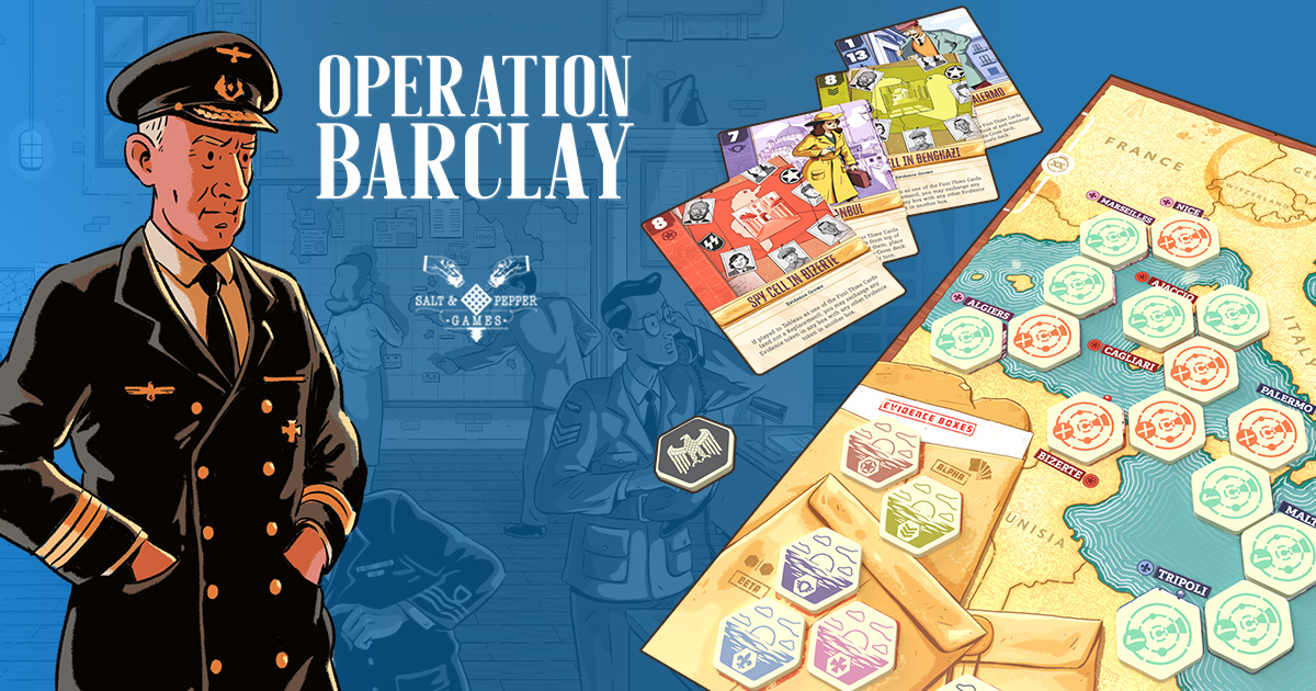 Operation Barclay by SaltandPepper - We did it! - Gamefound