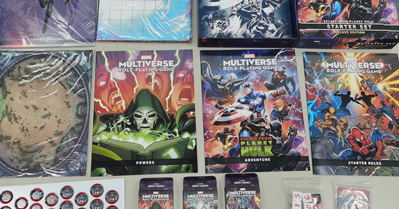 Marvel Multiverse RPG - Deluxe Starter Set by CMON - Fulfillment ...