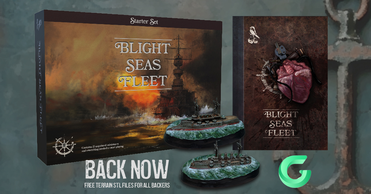 Blight Seas Fleet by Shrike Studio - Your pledge - Gamefound