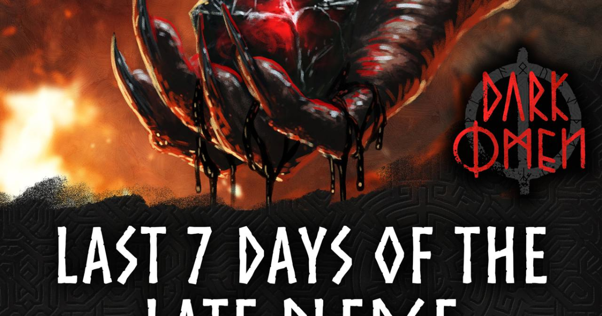 Dark Omen by Dark Omen - The Final Countdown: 7 Days to Be Part of Dark ...