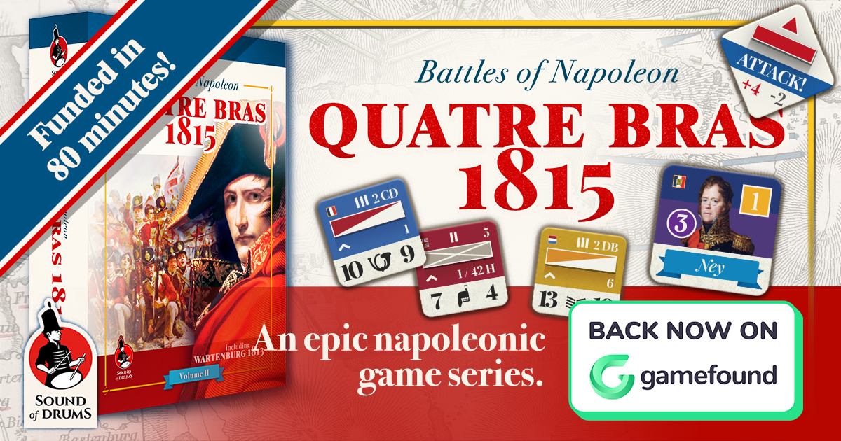Battles of Napoleon Volume II: QUATRE BRAS 1815 / WARTENBURG 1813 by Sound of Drums GmbH ...