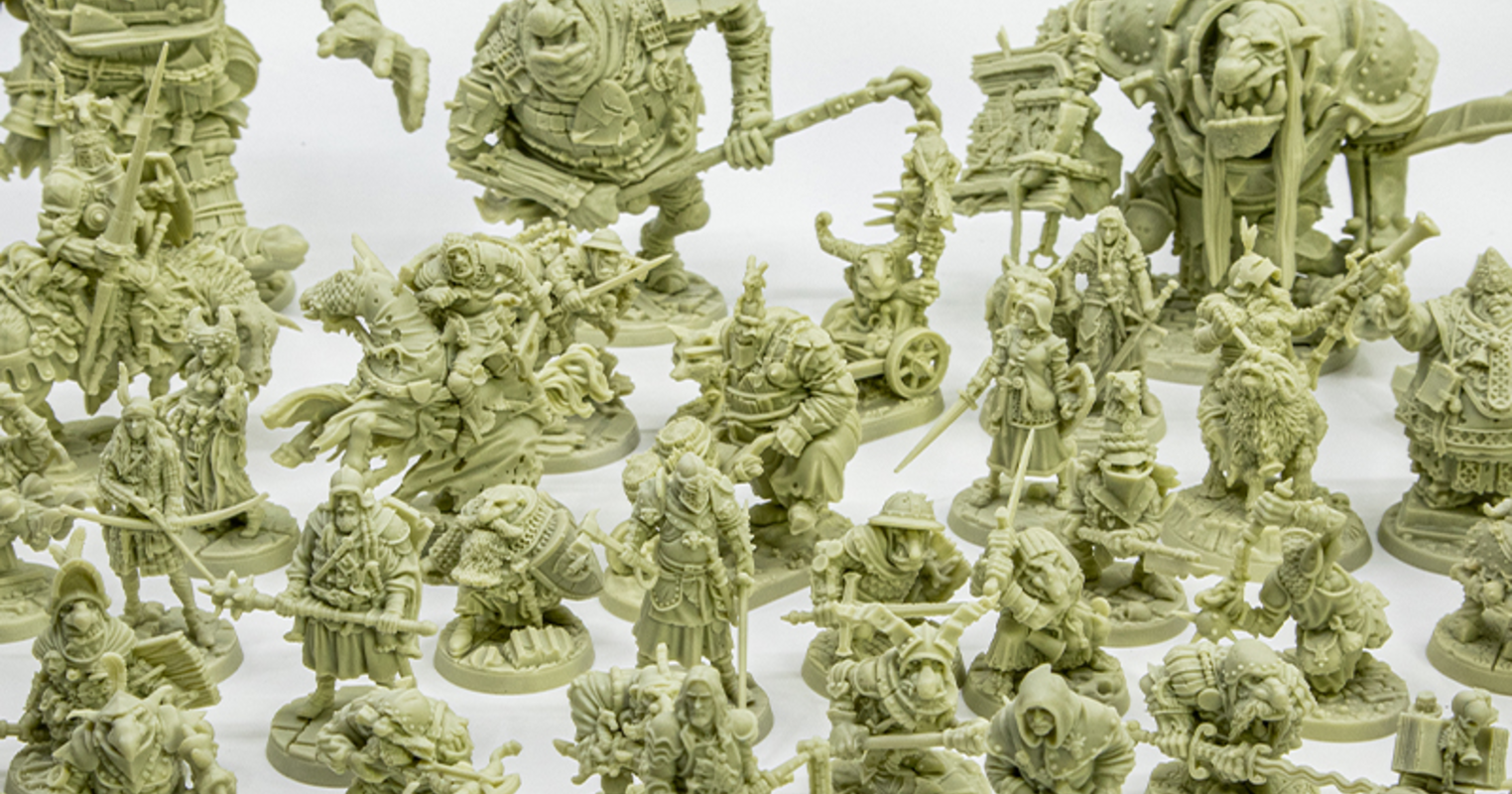 The Dead Keep by CMON - Miniatures of The Dead Keep - Undead Enemies ...