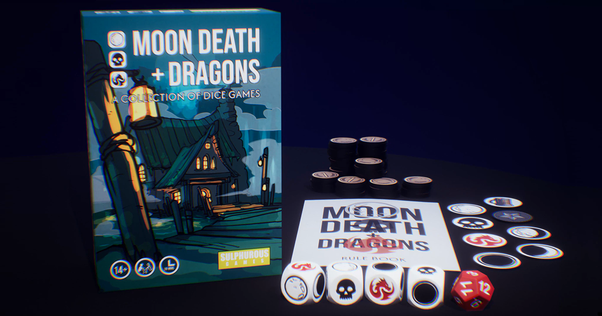 Moon Death + Dragons by Sulphurous Games - Gamefound