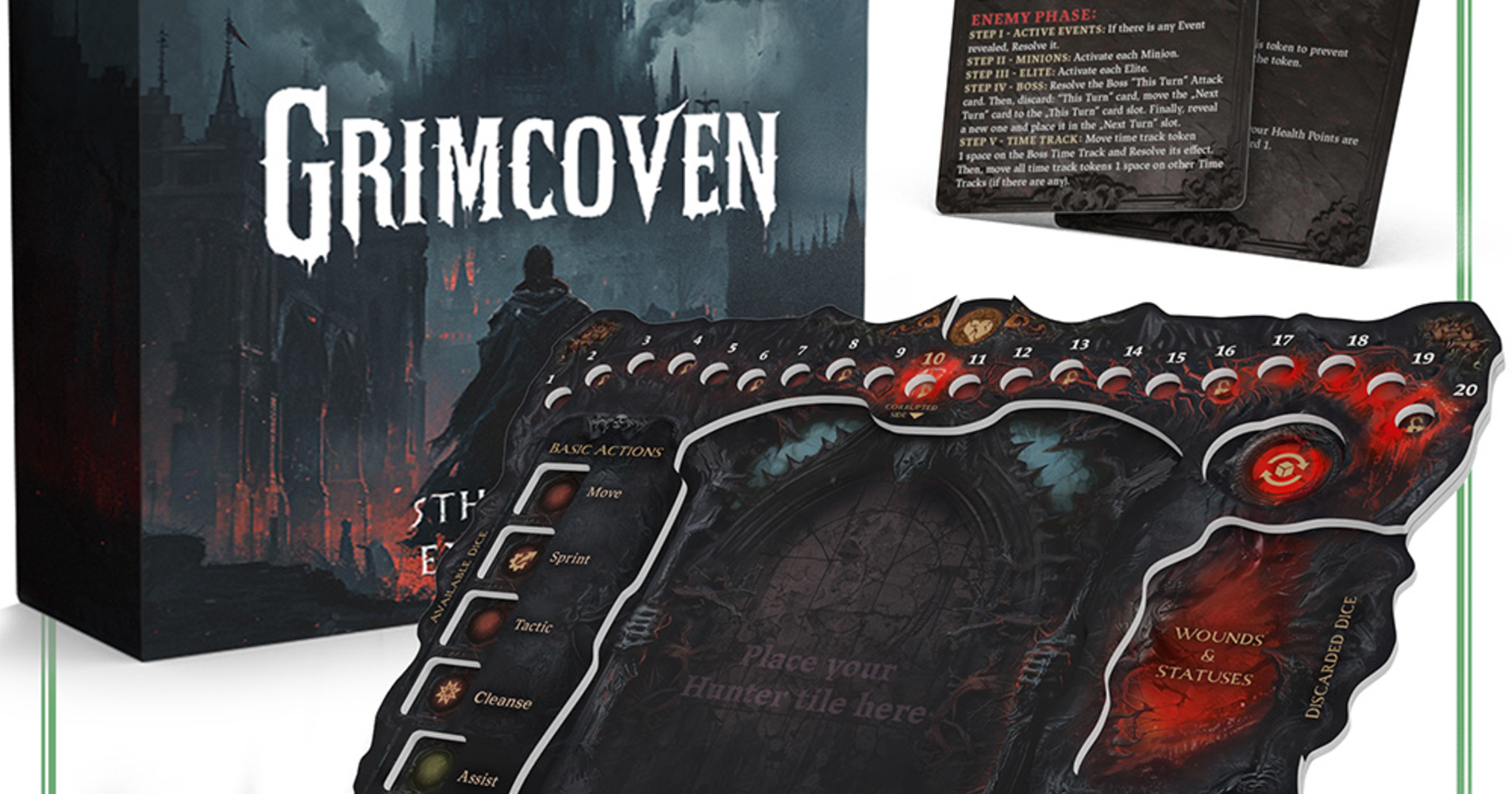 Grimcoven by Awaken Realms - Day 17: 5th Player Stretch Goal, new add ...