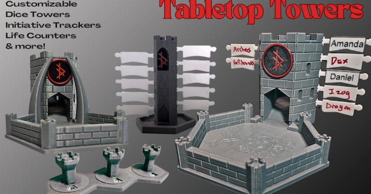 Tabletop Towers by Four Harts Games - Gamefound