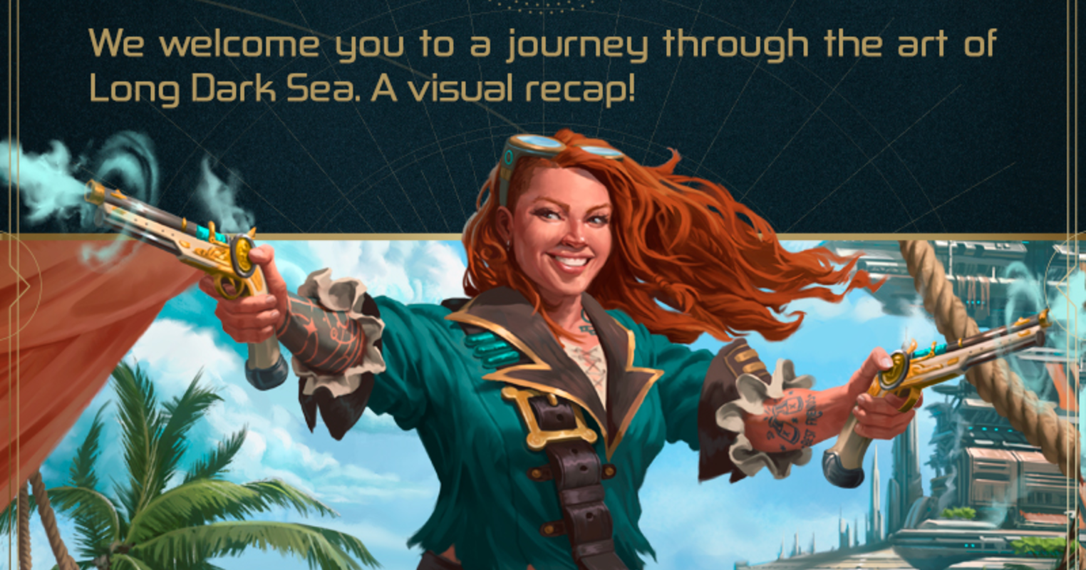 LONG DARK SEA by DELUSIO GAMES - The Art Journey #1 - Gamefound