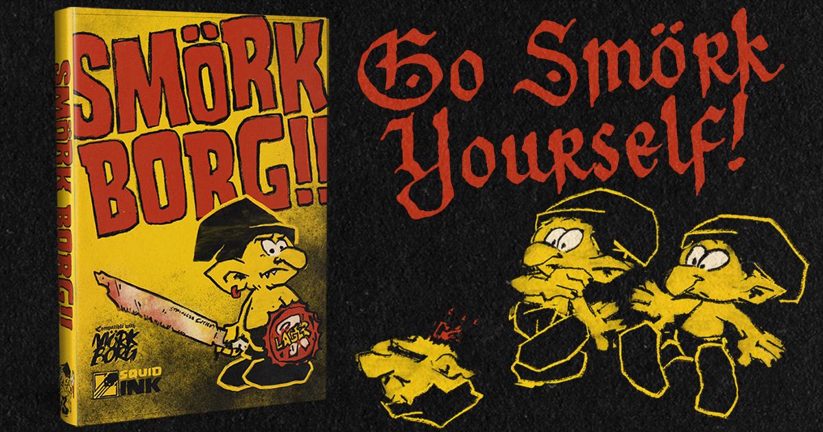 Smörk Borg TTRPG: A Little Hack for Mörk Borg by Squid Ink Games ...