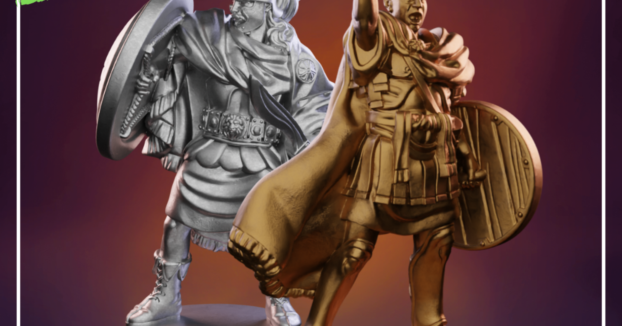 Hannibal & Hamilcar + Metal Minis by PHALANX - Shades of gold and ...