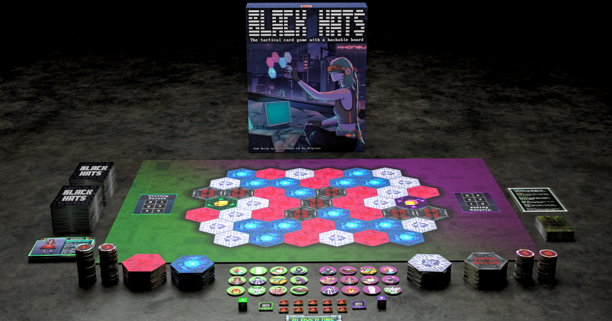 Black Hats: The Tactical Card Game with a Hackable Board by Dice Or ...