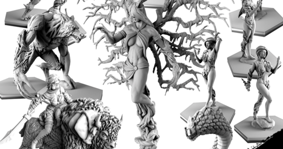 The Edge: Dawnfall by Awaken Realms - Painted reborn Faction Resin ...