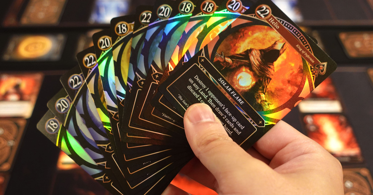 Age of EON Battle Card Game by Giza Games - Pre-production Sample ...