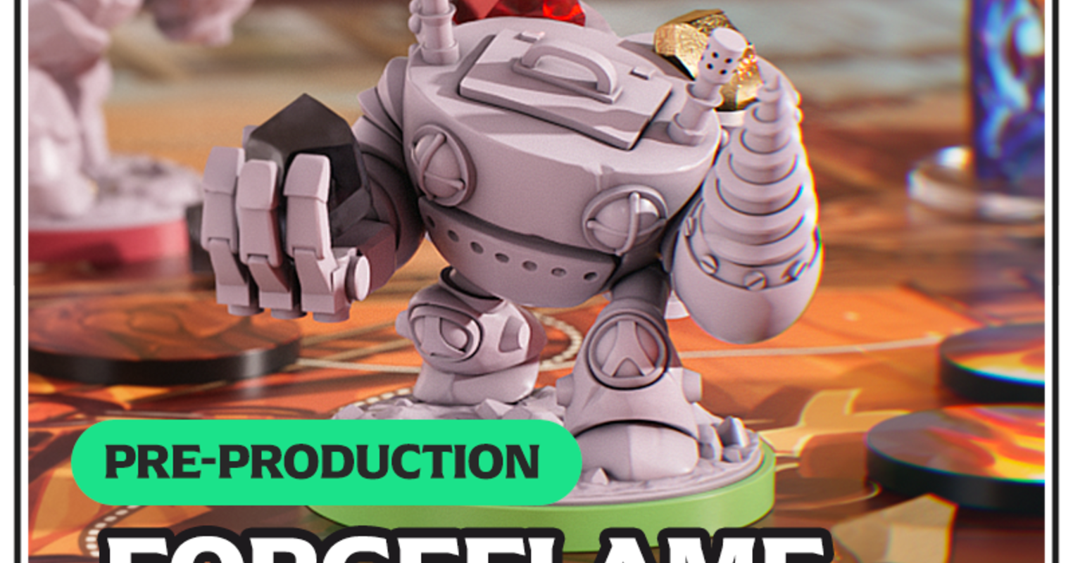 Forgeflame by Lord Raccoon Games - The Forge is heating up - Gamefound