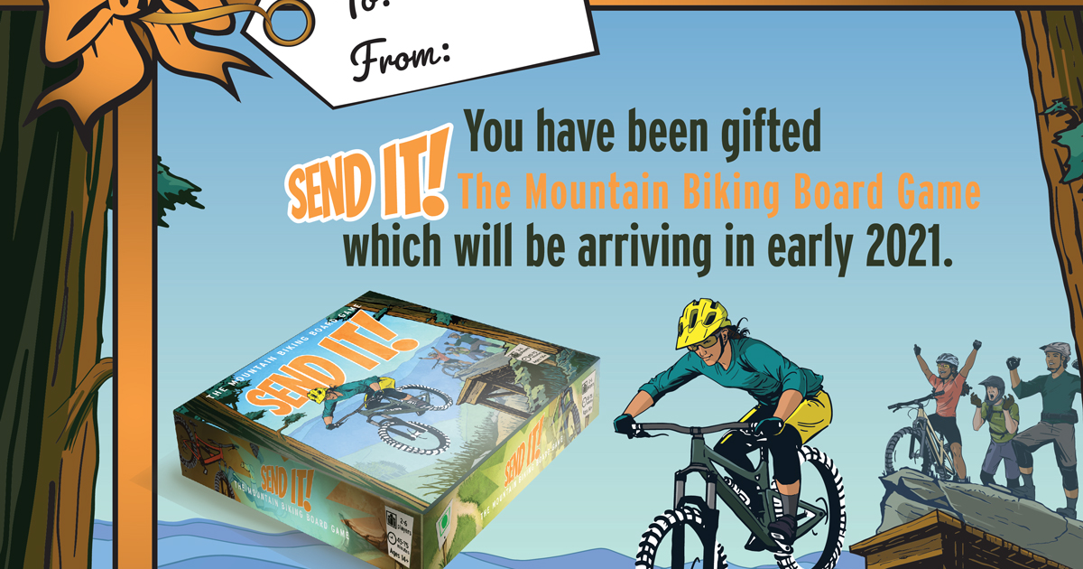SEND IT! The Mountain Biking Board Game by Send It Board Games - The ...