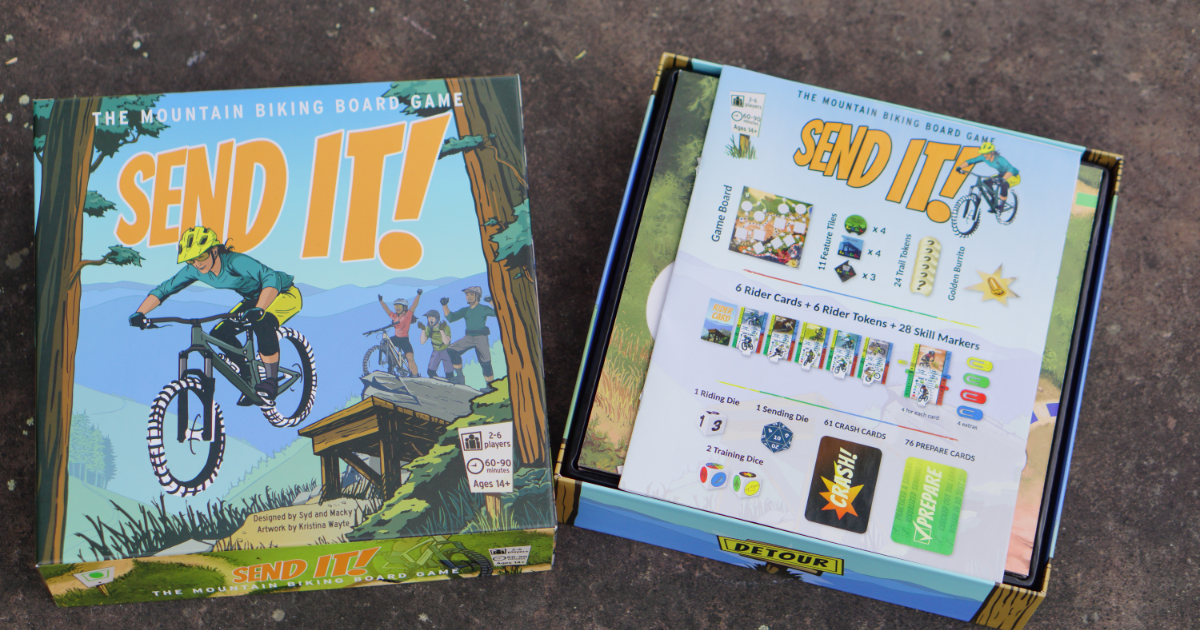 SEND IT! The Mountain Biking Board Game by Send It Board Games ...
