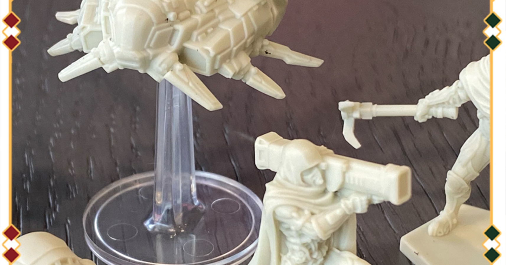 Dune: War for Arrakis - Desert War by CMON - Resin Samples - Gamefound