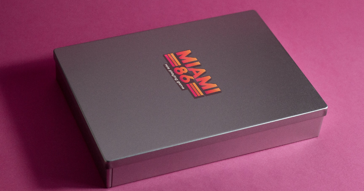 Miami 86 RPG by Archmage Arispen - Last week of crowdfunding - Gamefound