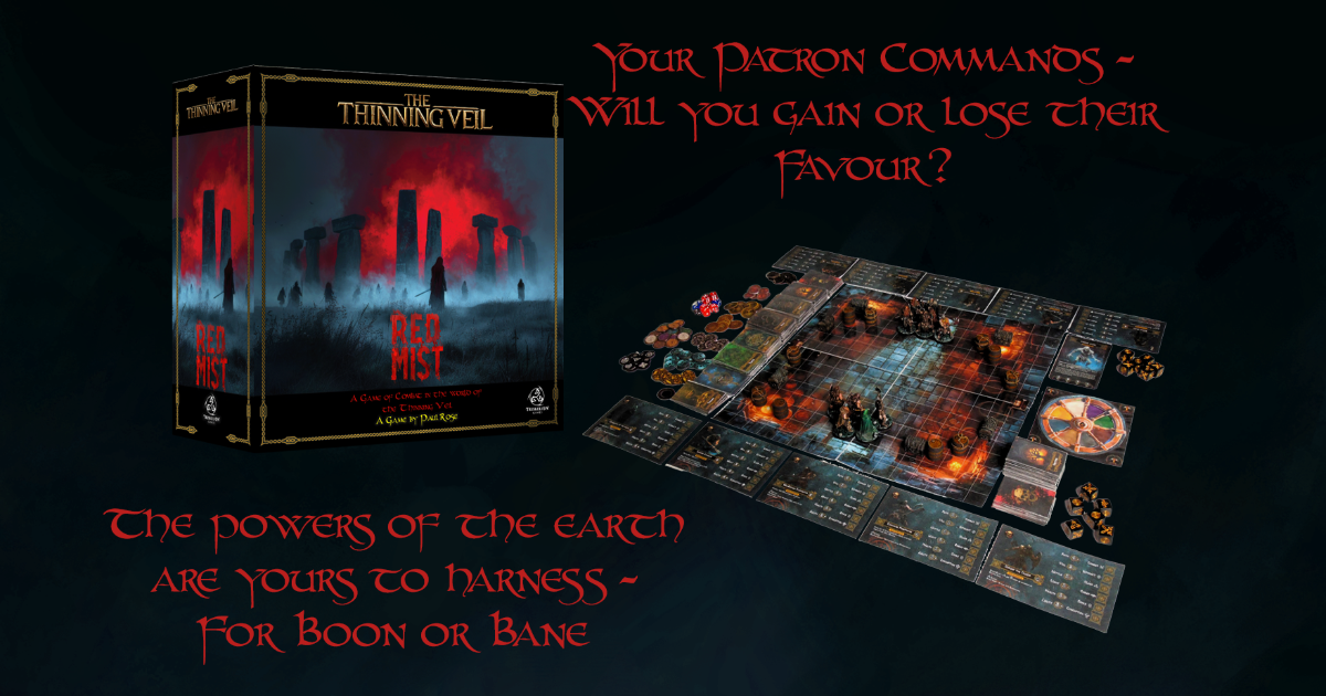 The Thinning Veil - Red Mist by Triskelion Games - Red Mist - A Skull ...