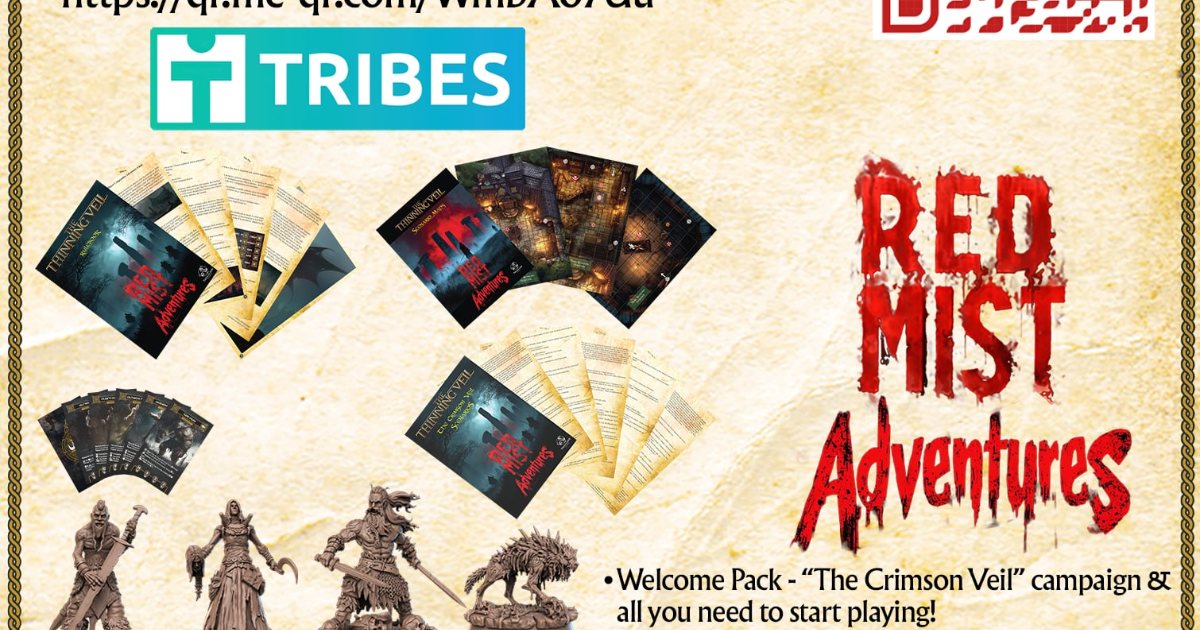 The Thinning Veil - Red Mist by Triskelion Games - Red Mist Adventures ...