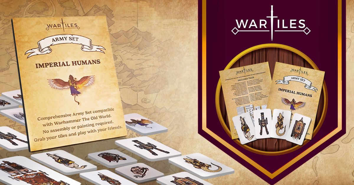 Wartiles Imperial Humans Army Set by Wartiles - Gamefound