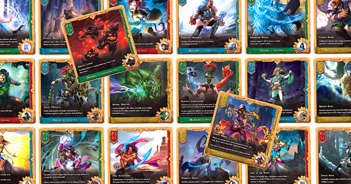 Onward: the MOBA Board Game by Skytear Games - 32 heroes: countless ...