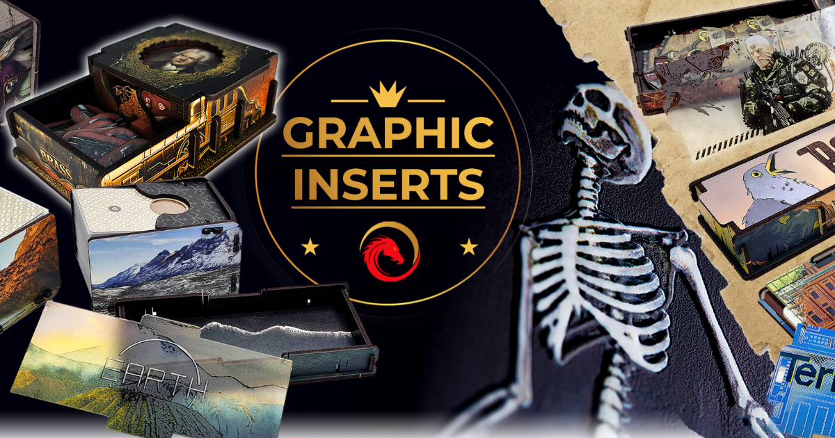 Colorful inserts with artworks for popular games 4 by e-Raptor - Your ...