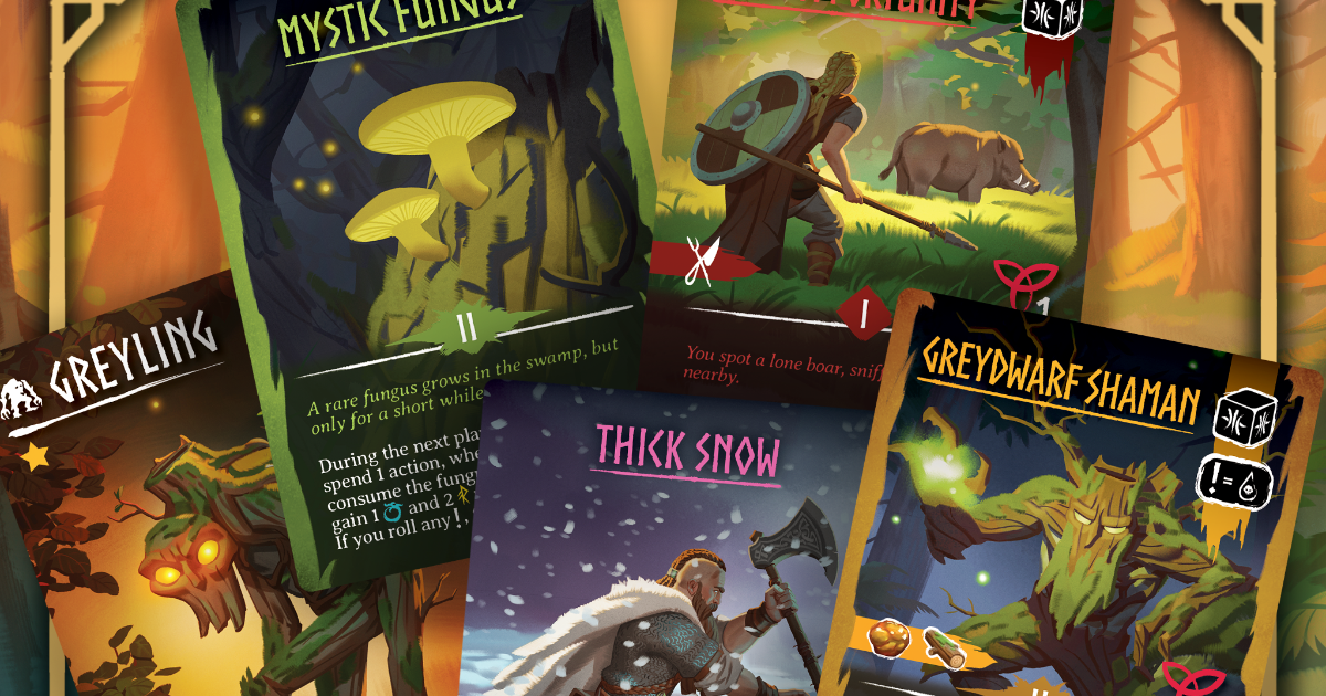 Valheim: The Board Game by MOOD Publishing - SHOWCASE - Custom Artwork ...