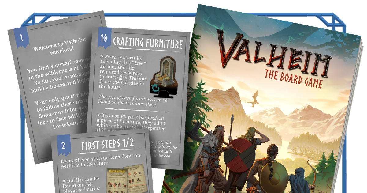 Valheim: The Board Game by MOOD Publishing - JUMP INTO THE ACTION ...