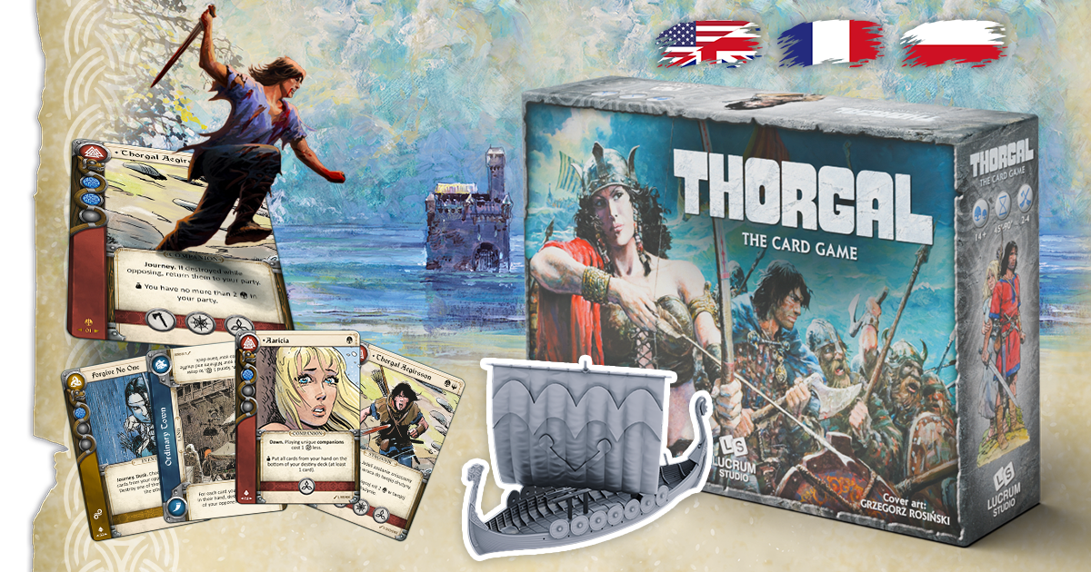 Thorgal: The card game by Lucrum Studio - Gamefound