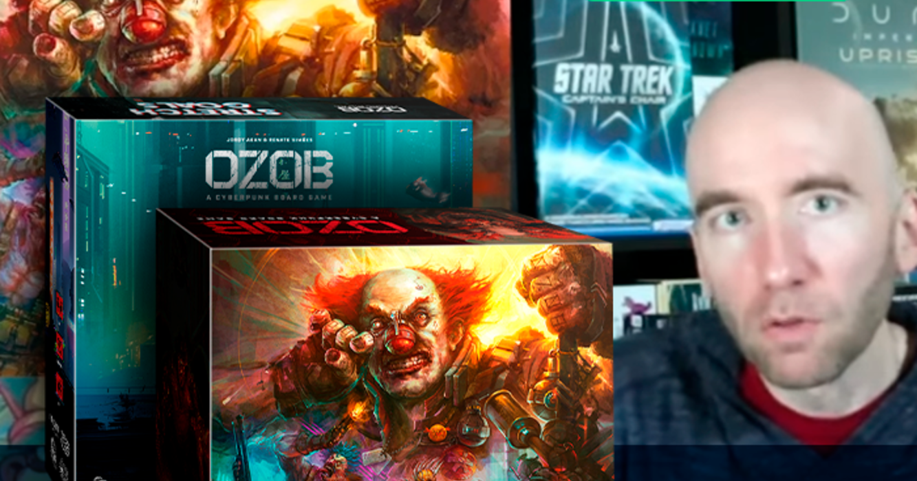 Ozob: A Cyberpunk Board Game by Nonsense Creations - Ozob Lands in ...
